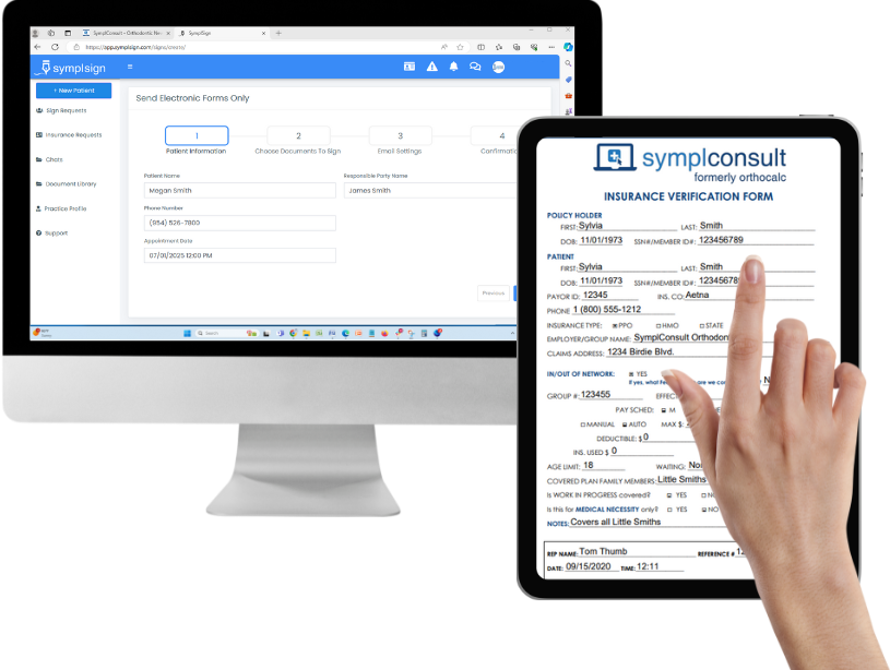 SymplConsult - Orthodontic New Patient Software Suite
